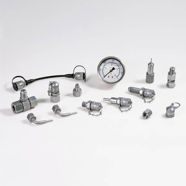 Hydraulic Test Point with Tube Connection - Mongor Fluid